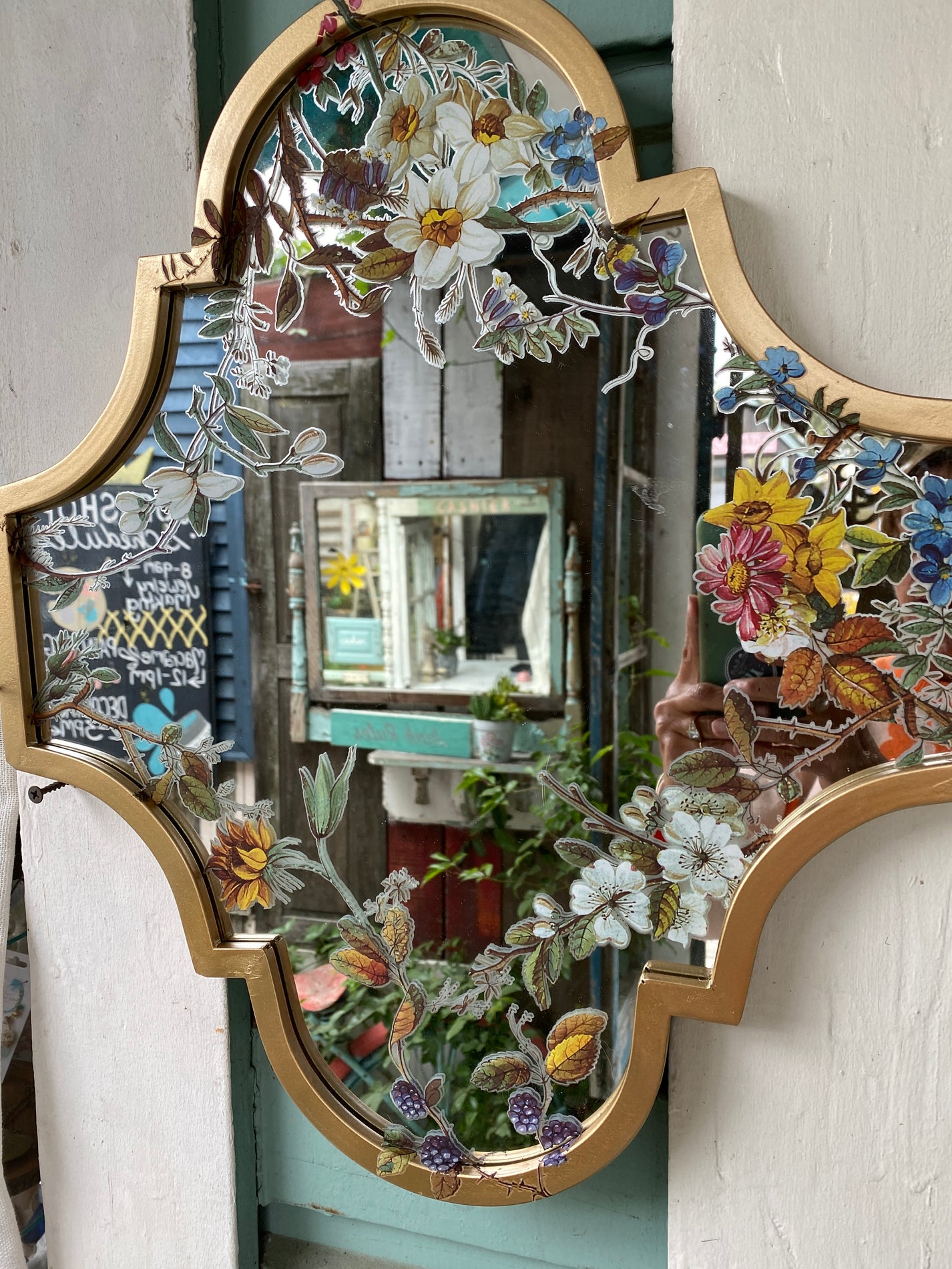 Mirror With Transfers – DIY À GOGO