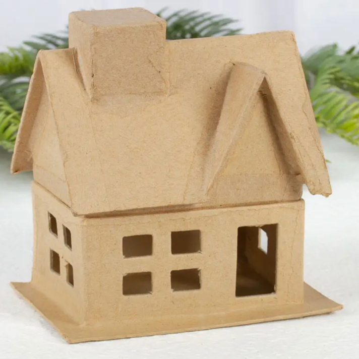 Paper Mache House Box – DIY À GOGO