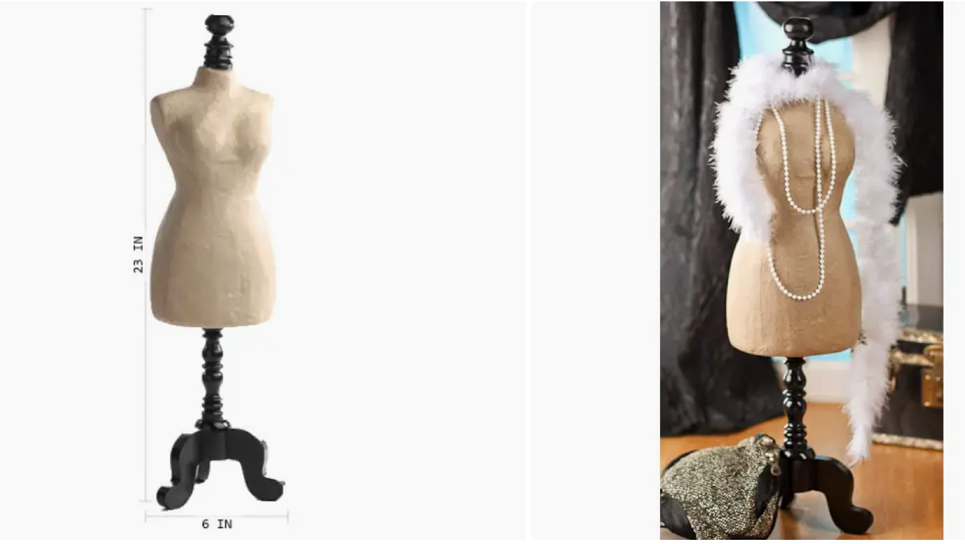 23" Paper Mache Display Mannequin – DIY À GOGO