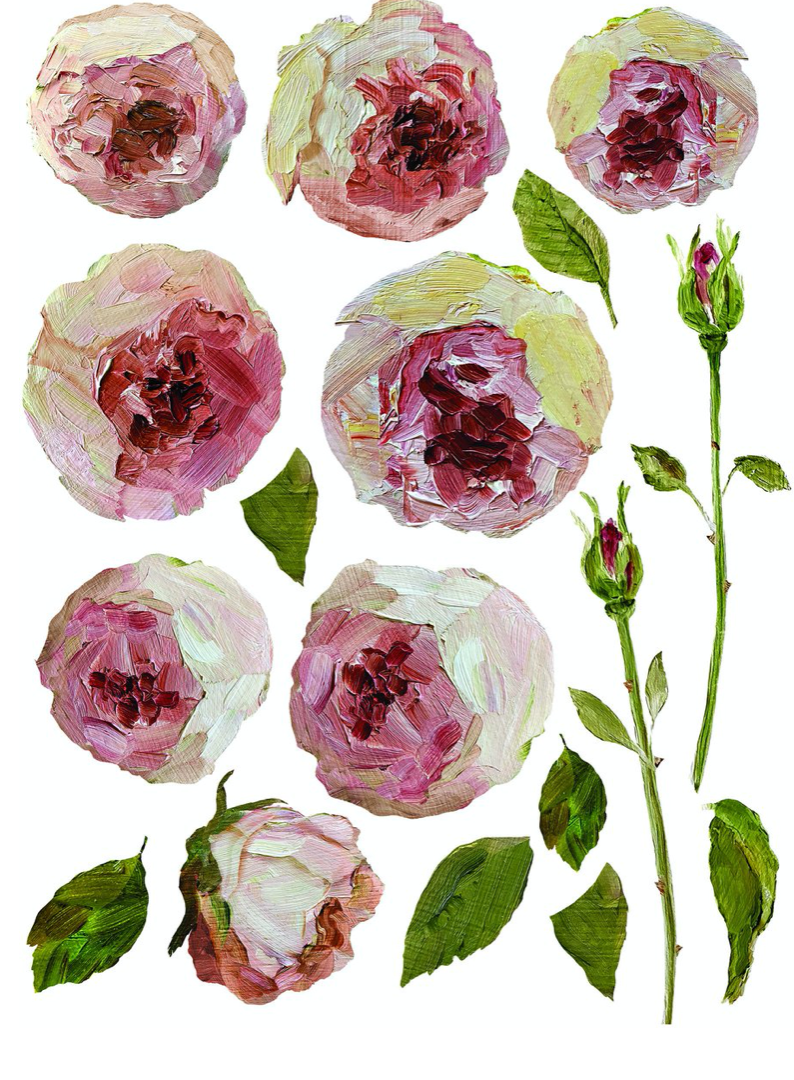 Painterly Floral Transfer - New Format! – DIY À GOGO