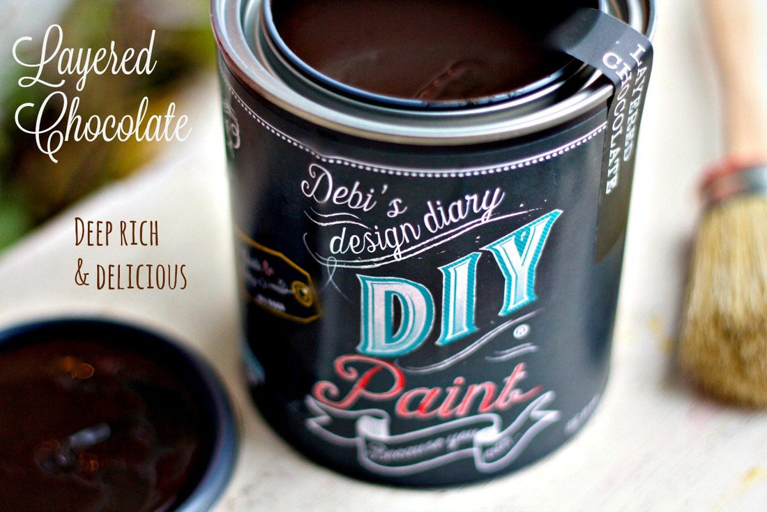 Layered Chocolate DIY Paint – DIY À GOGO