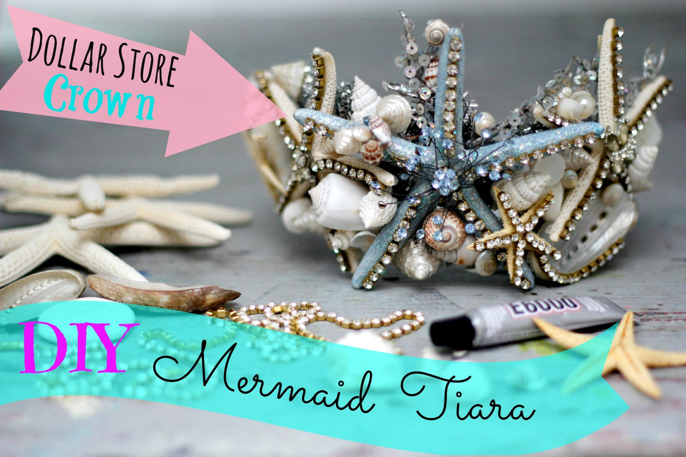 Mermaid Tiara Craft Kit – DIY À GOGO